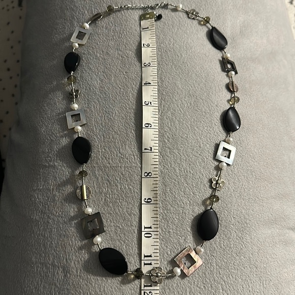 Premier Designs | Jewelry | Premiere Designs Black Pearl And Silver ...